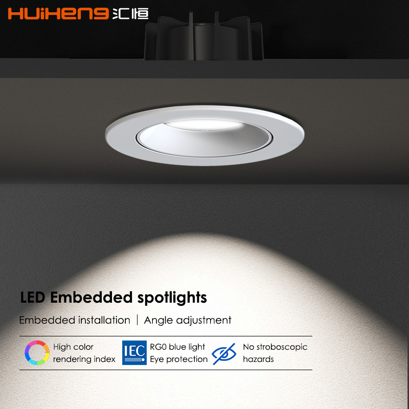 LED Spot Light 10 Degrees Beam Angle Recessed Spotlight Fitting for ...